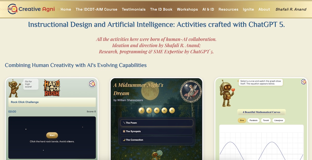 Interactive Learning Activities Built with ChatGPT | Creative Agni